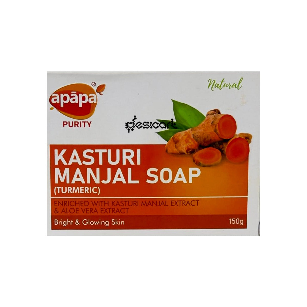 APAPA KASTURI MANJAL SOAP 150G