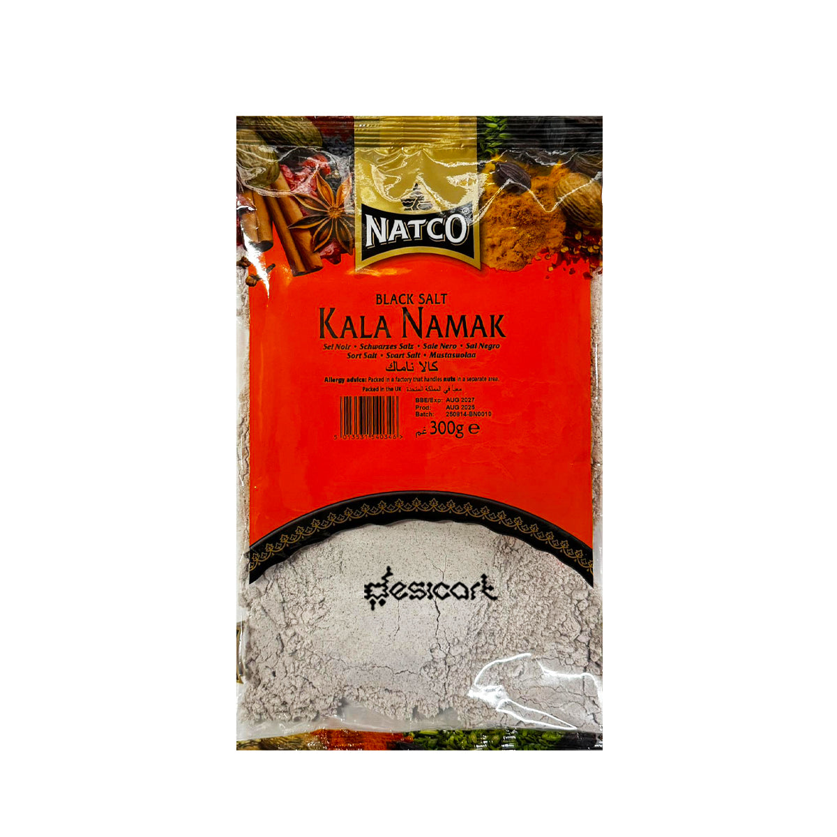 NATCO KALA NAMAK (BLACK SALT) 300G