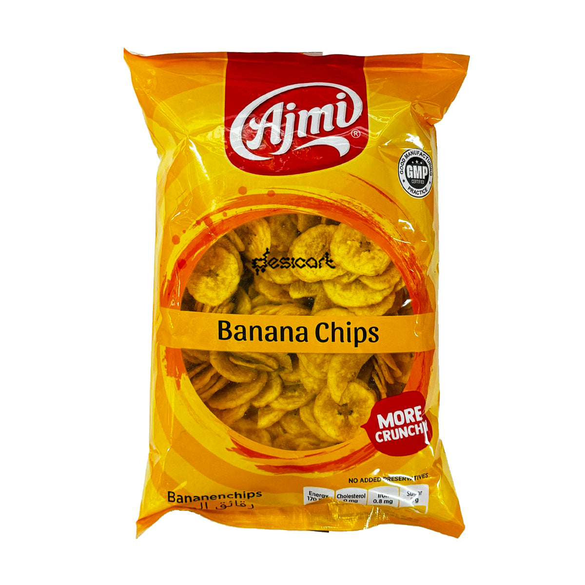 AJMI BANANA CHIPS (SALTED) 250G