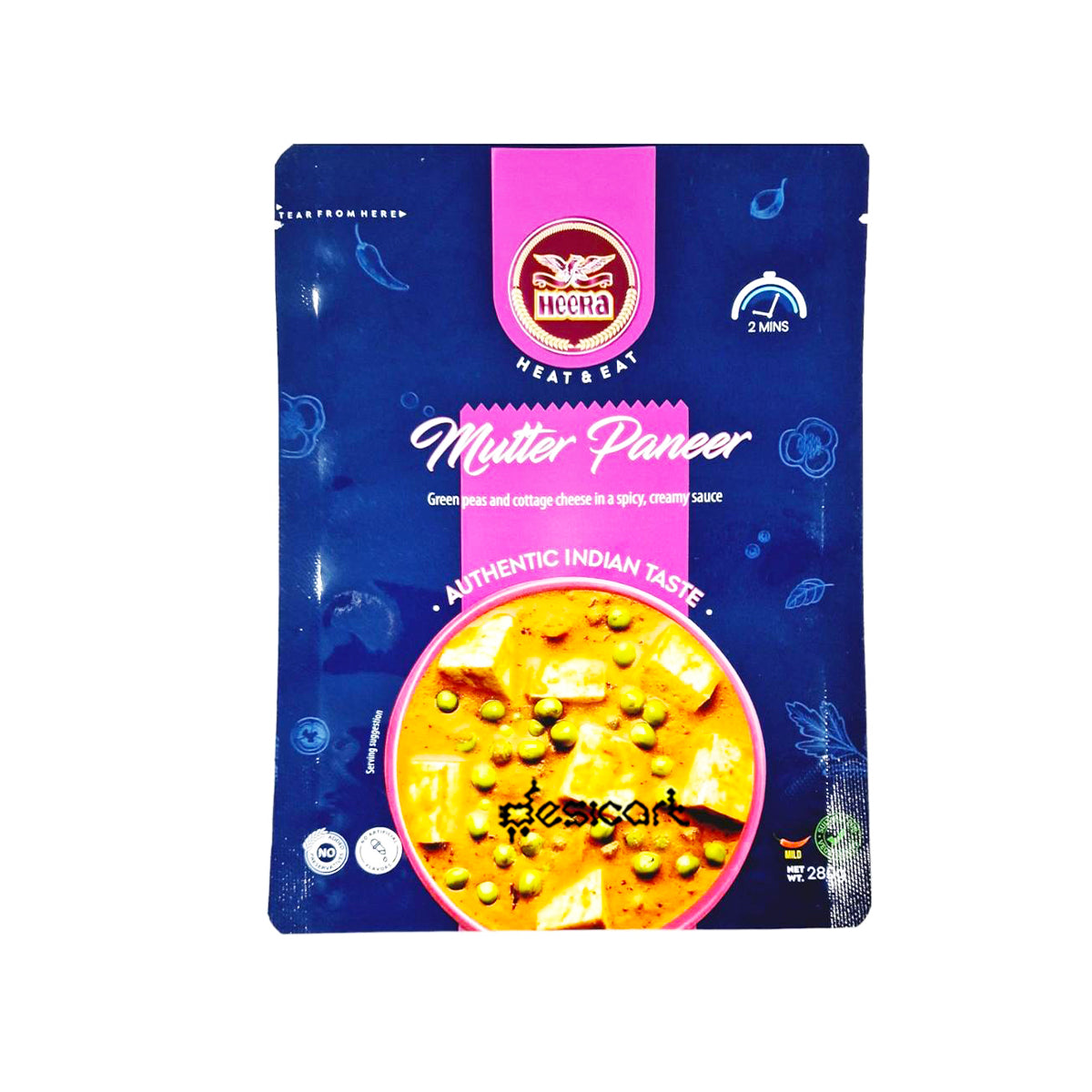 HEERA MUTTER PANEER 280G