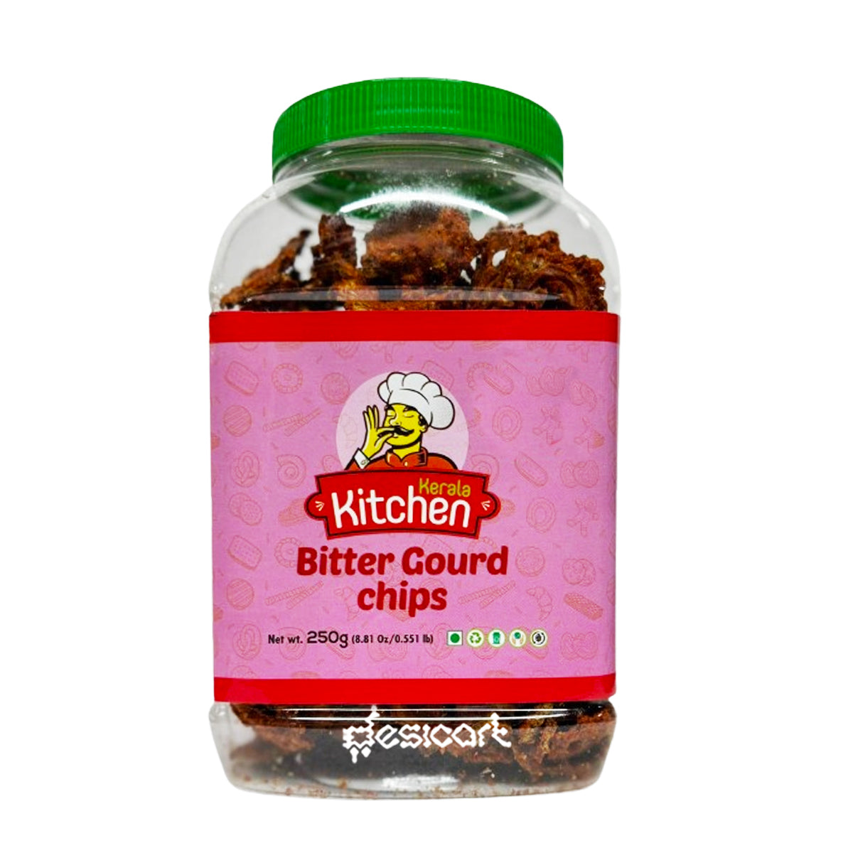 KERALA KITCHEN BITTER GOURD CHIPS 250G