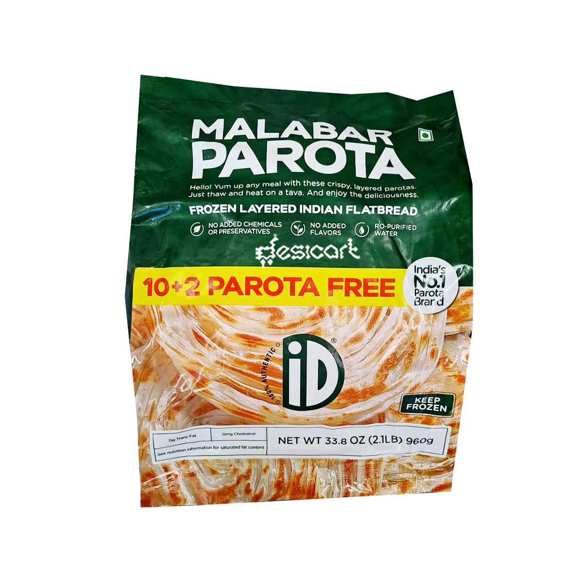 ID MALABAR PAROTA 960G(10+2 PAROTA FREE)