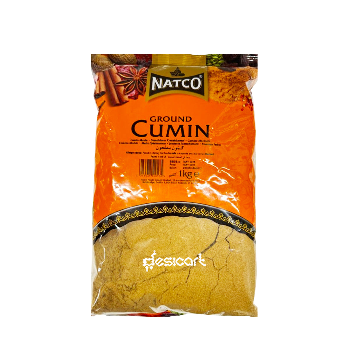 NATCO CUMIN POWDER 1KG