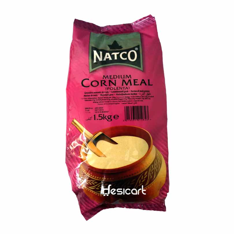 Buy Natco Cornmeal Medium 1.5Kg online -UK | Desicart
