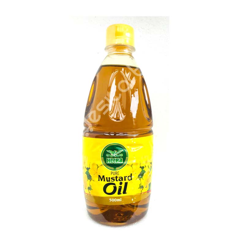 Buy Heera Pure Mustard Oil 500Ml online -UK | Desicart