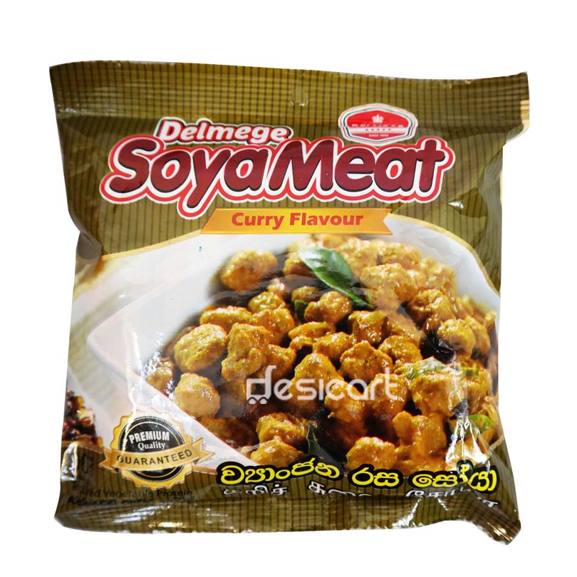 Buy Delmege Soyameat Curry Flavour 90G online -UK | Desicart