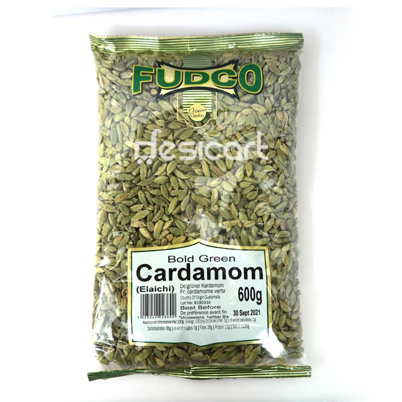 Shop Fudco Cardamom Green 600G online -UK | Desicart