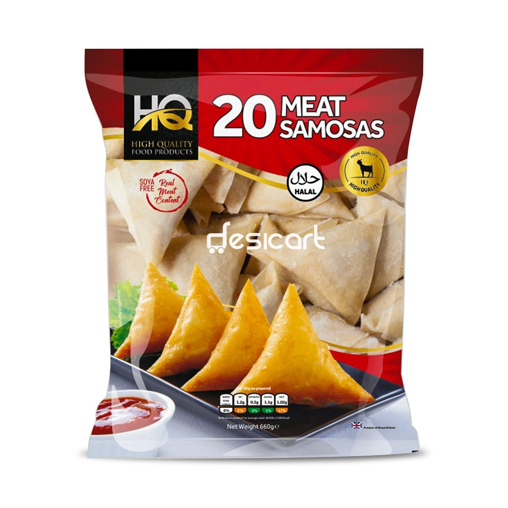 HQ 20 MEAT SAMOSAS 660G