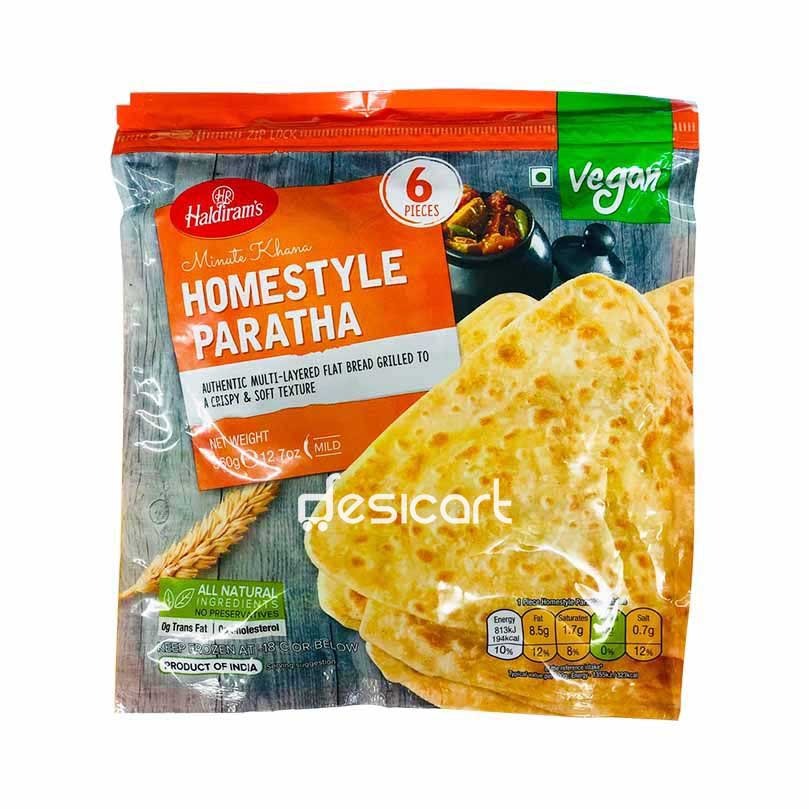 HALDIRAM'S HOMESTYLE PARATHA 6PCS 360G