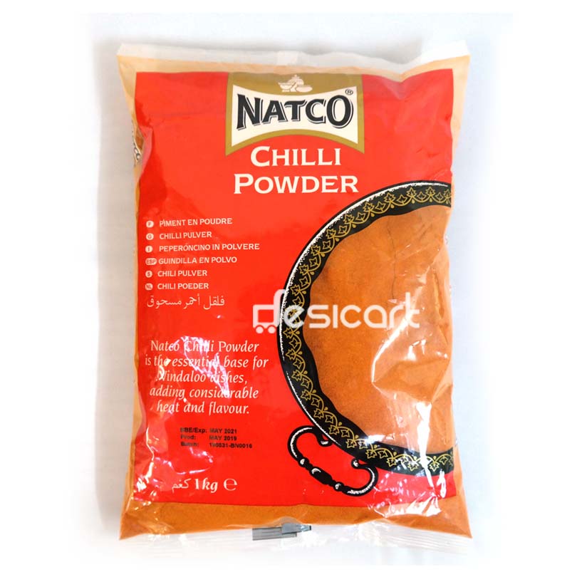 Shop Natco Chilli Powder 1Kg online -UK | Desicart