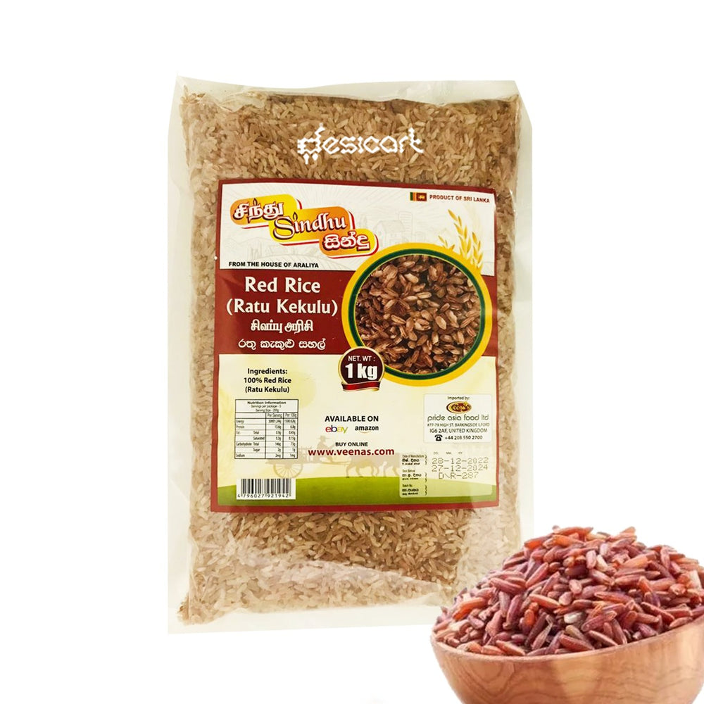 SINDHU RED RICE (RATU KEKULU) 1KG