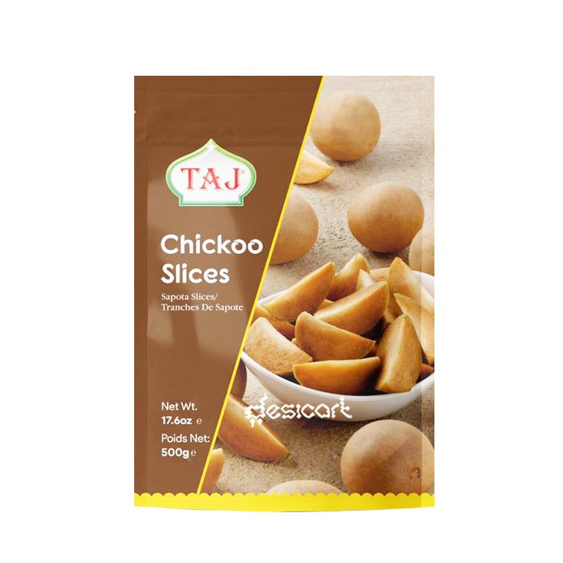 TAJ CHICKOO SLICES 500G